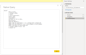 Query Folding with Value.NativeQuery() – Wise Data Decisions